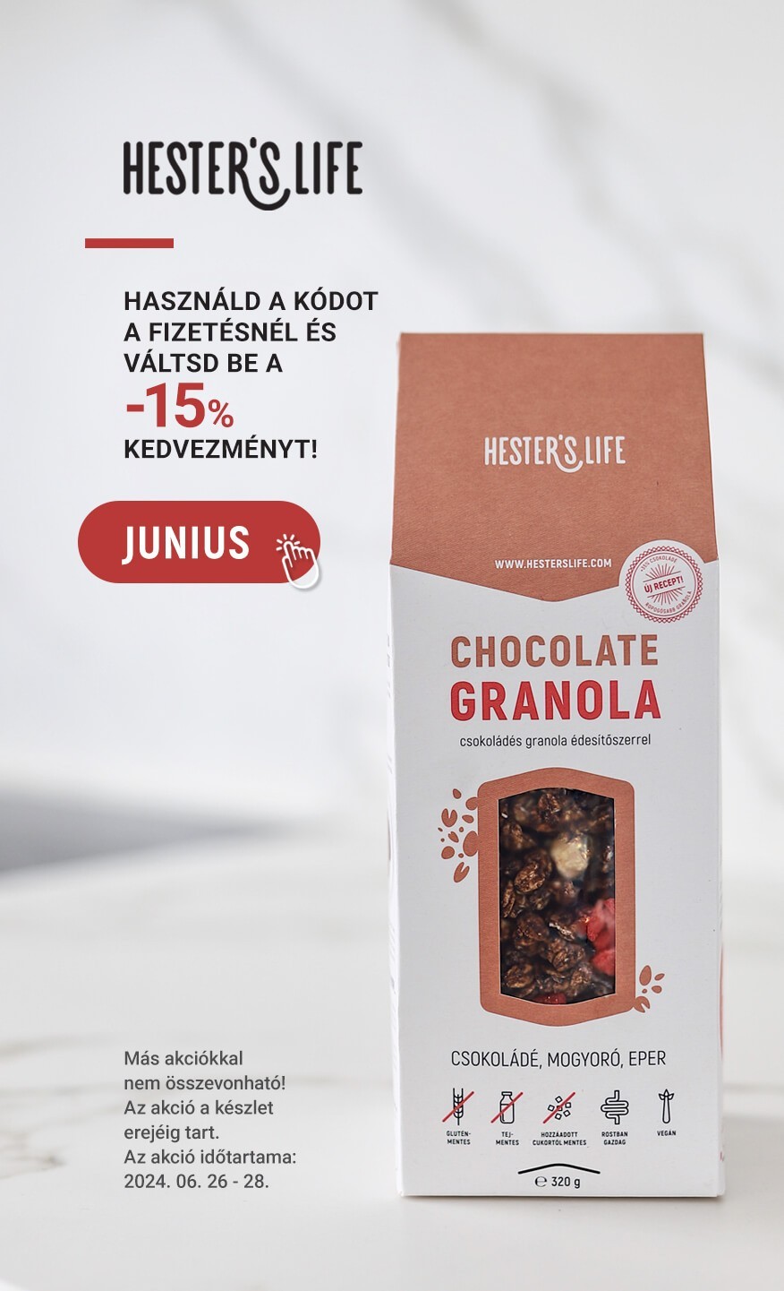 Hester's life – Hester's Life Webshop - Mindenmentes Müzli és Granola