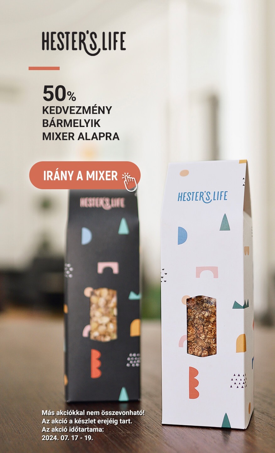 Hester's life – Hester's Life Webshop - Mindenmentes Müzli és Granola
